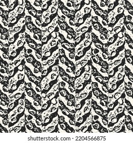 Monochrome Granite Textured Chevron Pattern Stock Vector (Royalty Free ...