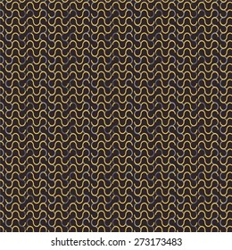 Monochrome Pattern Chainmail Circles Seamless Vector Stock Vector ...