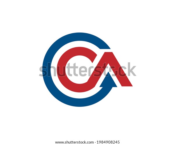 Monogram Anagram Initial Letter O C Stock Vector (Royalty Free ...