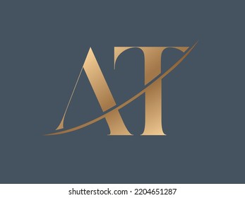 Monogram Logoserif Lettering Signalphabet Initials Icon Stock Vector ...