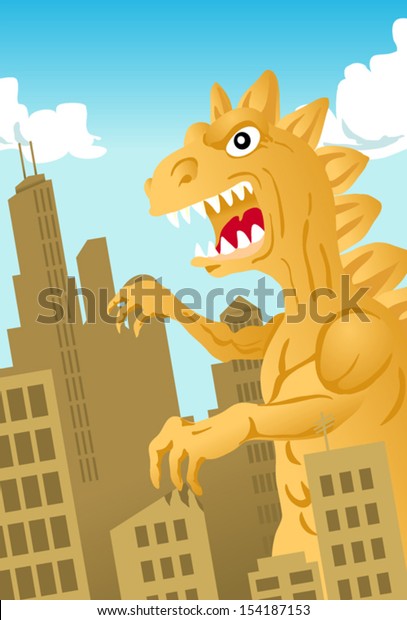 2 Muscular Godzilla Images, Stock Photos & Vectors | Shutterstock