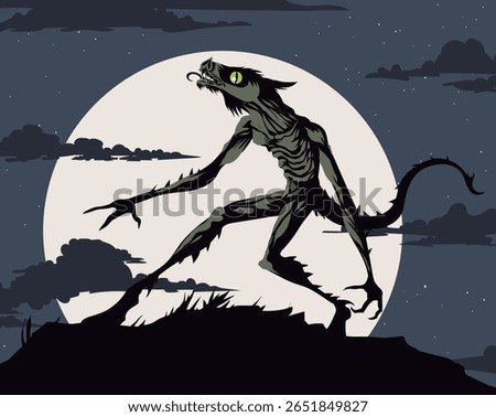 Chupacabra Drawing | Free download on ClipArtMag