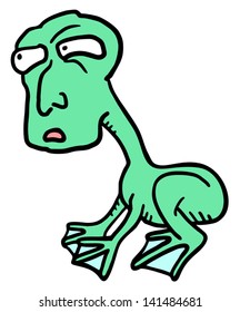 Monster Flog Stock Vector (Royalty Free) 141484681 | Shutterstock