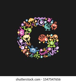 219 Monster letter g Images, Stock Photos & Vectors | Shutterstock
