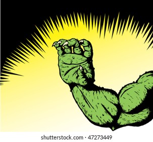 1,448 Monster Hand Grabbing Images, Stock Photos & Vectors | Shutterstock