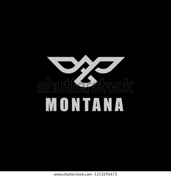 Montana State Logo Vector Illustration Stock Vector (Royalty Free ...