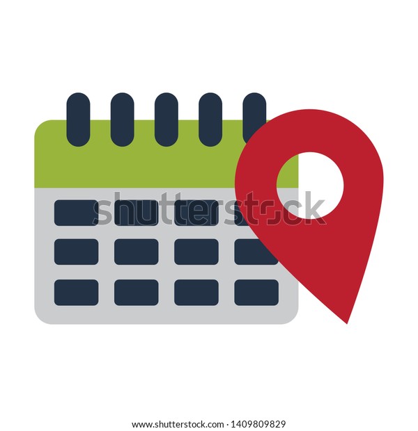 Month Calendar Cartoon Vector Illustration Graphic Stock Vector ...