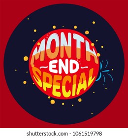 Month End Special Stock Vector (Royalty Free) 1061519798 | Shutterstock