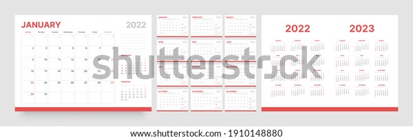 34,234 2022 Calender Images, Stock Photos & Vectors | Shutterstock