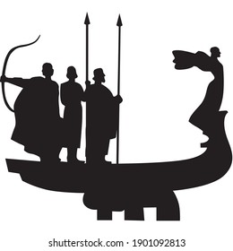 Monument Icon Illustration Isolated Vector Sign Stock Vector (Royalty ...