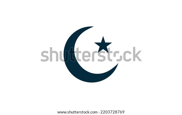 Moon Logo Sign Sun Moon Star Stock Vector (Royalty Free) 2203728769 ...