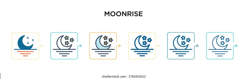 3,380 Moonrise colors Images, Stock Photos & Vectors | Shutterstock