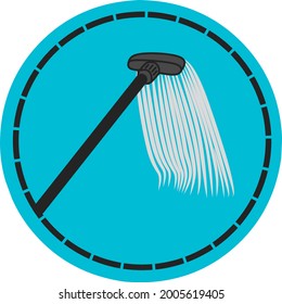 Mop Logo Vector Manual Mop Tool Stock Vector (Royalty Free) 2005619405 ...