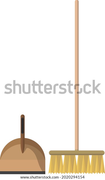 Mop Scoop Bucket Cleaning Cleaning Cleanliness Stock Vector (Royalty ...