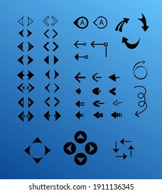 More Arrows Your Design Stock Vector (Royalty Free) 1911136345 ...
