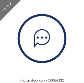 More Say Chat Icon Stock Vector (Royalty Free) 729562132 | Shutterstock
