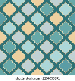Morocco Seamless Pattern Traditional Arabic Islamic Stock Vector ...