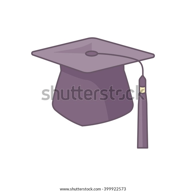 Mortar Board Vector Icon Stock Vector (Royalty Free) 399922573