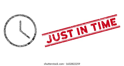 321 Just in time icon Gambar, Foto Stok & Vektor | Shutterstock