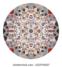 Motif de cercle islamique. : image vectorielle de stock (libre de ...