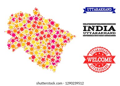 107 Uttarakhand stamp Gambar, Foto Stok & Vektor | Shutterstock