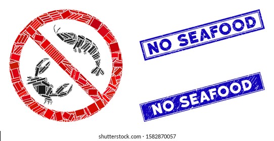 Mosaic No Swimsuit Icon Rectangular No Stock Vector (Royalty Free ...