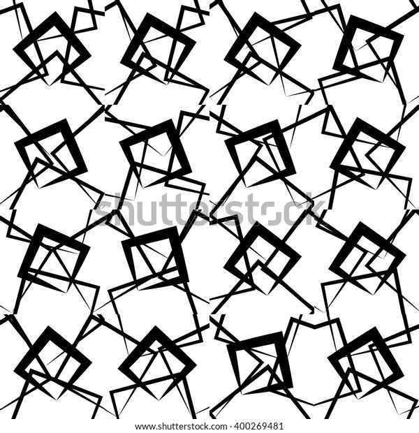 Mosaic Random Scattered Lines Seamlessly Repeatable Stock Vector ...