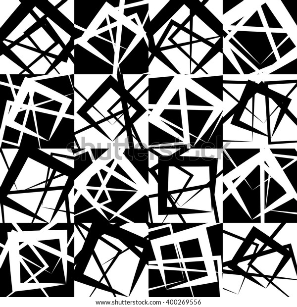Mosaic Random Scattered Lines Seamlessly Repeatable Stock Vector ...