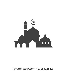 Moslem Icon Vector Illustration Design Template Stock Vector (Royalty ...