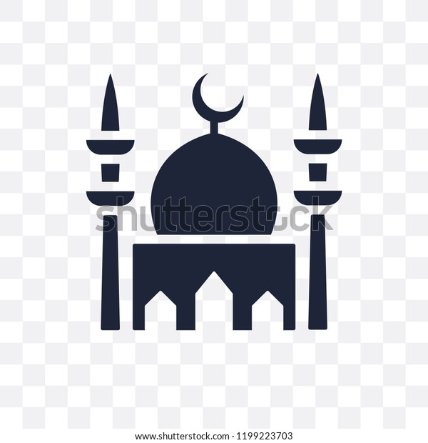 Mosque Transparent Icon Mosque Symbol Design Stock Vector (Royalty Free ...