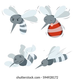 362 Dead mosquito cartoon Images, Stock Photos & Vectors | Shutterstock