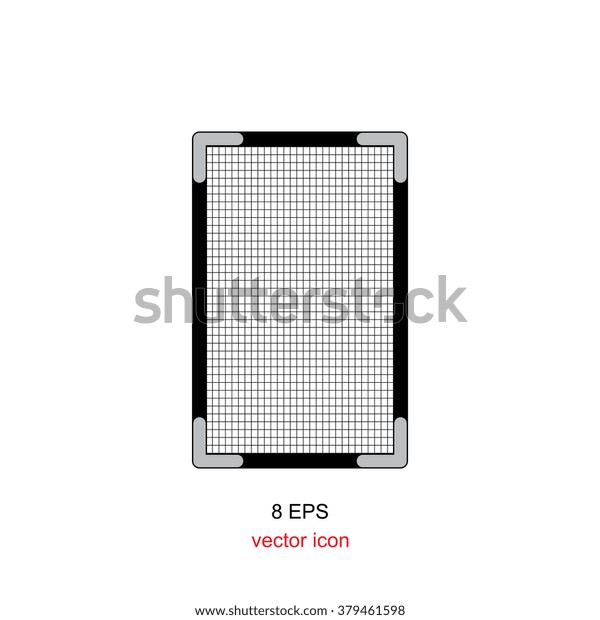 Mosquito Net Icon Symbol Stock Vector (Royalty Free) 379461598 ...