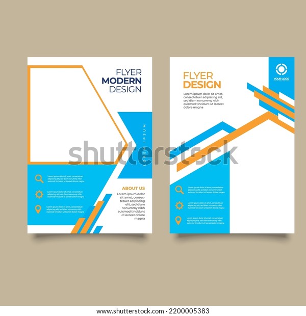 Most Beautiful Flyer Design Vectors Stock Vector (Royalty Free ...
