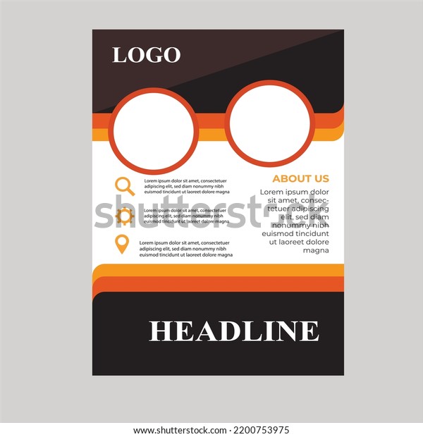 Most Beautiful Flyer Design Vectors Stock Vector (Royalty Free ...