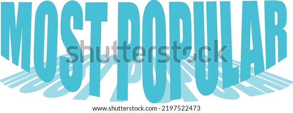 Most Popular Banner Vectorized Poster Stock Vector (Royalty Free ...