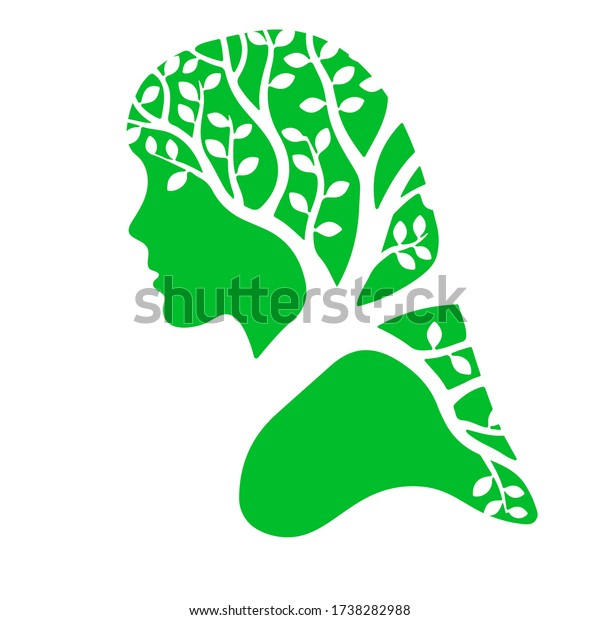 Mother Nature Concept Vector Illustration Artwork Stock Vector (Royalty ...
