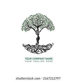 Mother Nature Logo Design Vector Stock Vector (Royalty Free) 2167212797 ...
