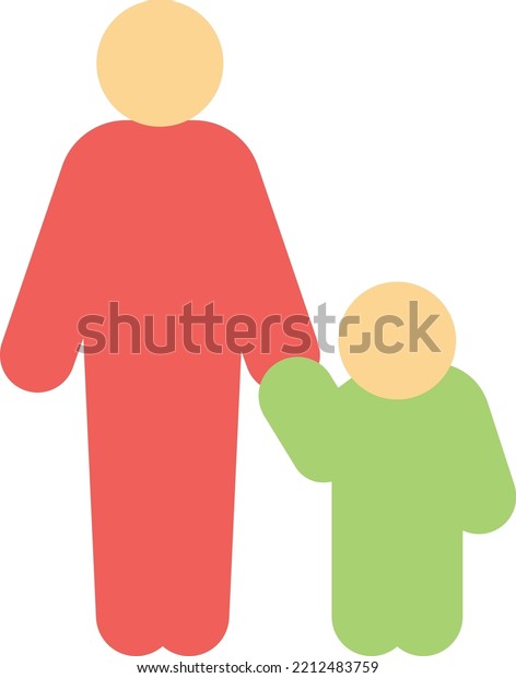 Mother Vector Illustration On Transparent Background Stock Vector ...