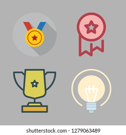 Motivation Icon Set Vector Set About Stock Vector (Royalty Free ...