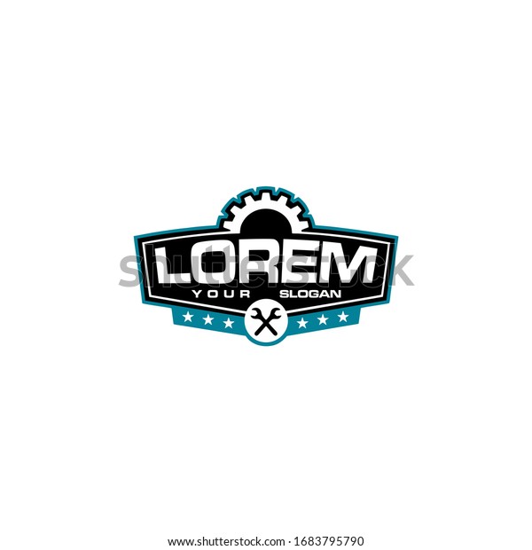 Motor Club Logo Design Vector Template Stock Vector (Royalty Free ...