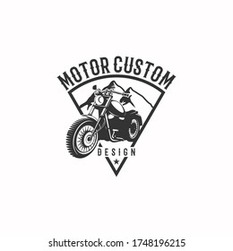 Vintage Motor Club Sign Label On Stock Vector (Royalty Free) 788695141