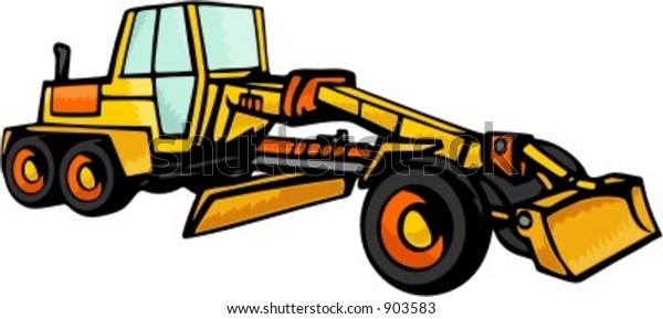 Motor Gradervector Illustration Stock Vector (Royalty Free) 903583