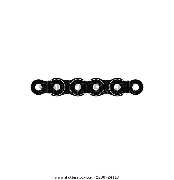 Motorcycle Chain Icon Vector Graphics Stock Vector (Royalty Free ...