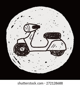 Motorcycle Doodle Stock Vector (Royalty Free) 272128688 | Shutterstock