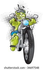 20 Troll motorcycle Images, Stock Photos & Vectors | Shutterstock