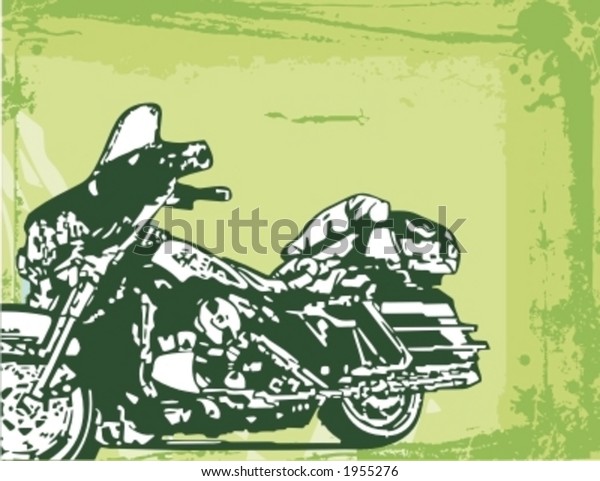 Motorcycle Grunge Background Series Stock Vector (Royalty Free) 1955276 ...