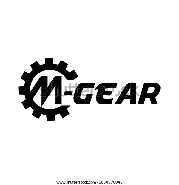 Motorcycle Repair Engineering Logo Design Stock Vector (Royalty Free ...
