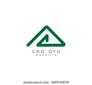 Mount Cho Oyu Logo Icon Stock Vector (Royalty Free) 480935878 ...