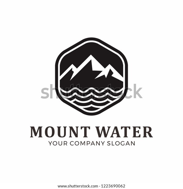 Mount Logo Design Abstract Mountain Logo Stock Vector (Royalty Free ...