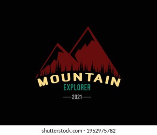 Mountain Explorer Logo Icon Vector Stock Vector (Royalty Free ...